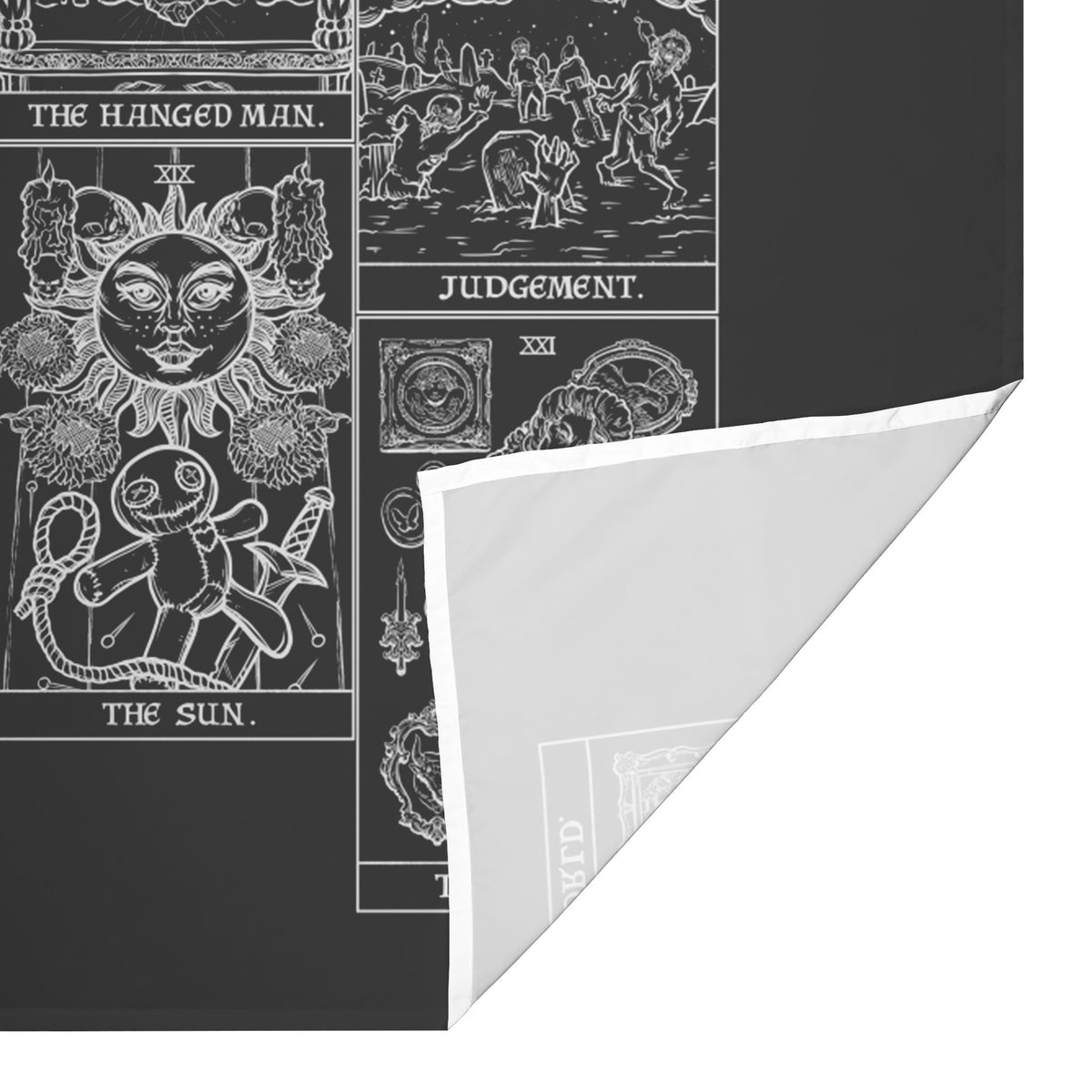 Terror Tarot 23 Card Major Arcana Shadow Edition Tapestry – The ...