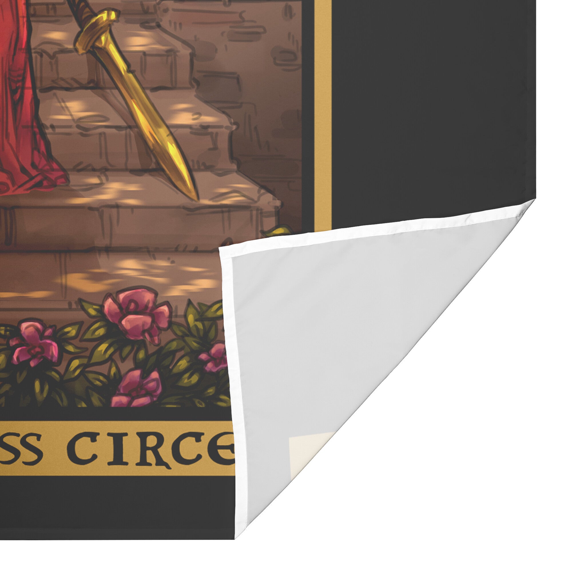 The Goddess Circe in The Magician Tarot Card Tapestry – The Ghoulish Garb